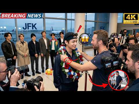 🔥1 Minute Ago! BTS Lands at New York Airport After a Very Tiring 7.5-Hour Journey! 😱