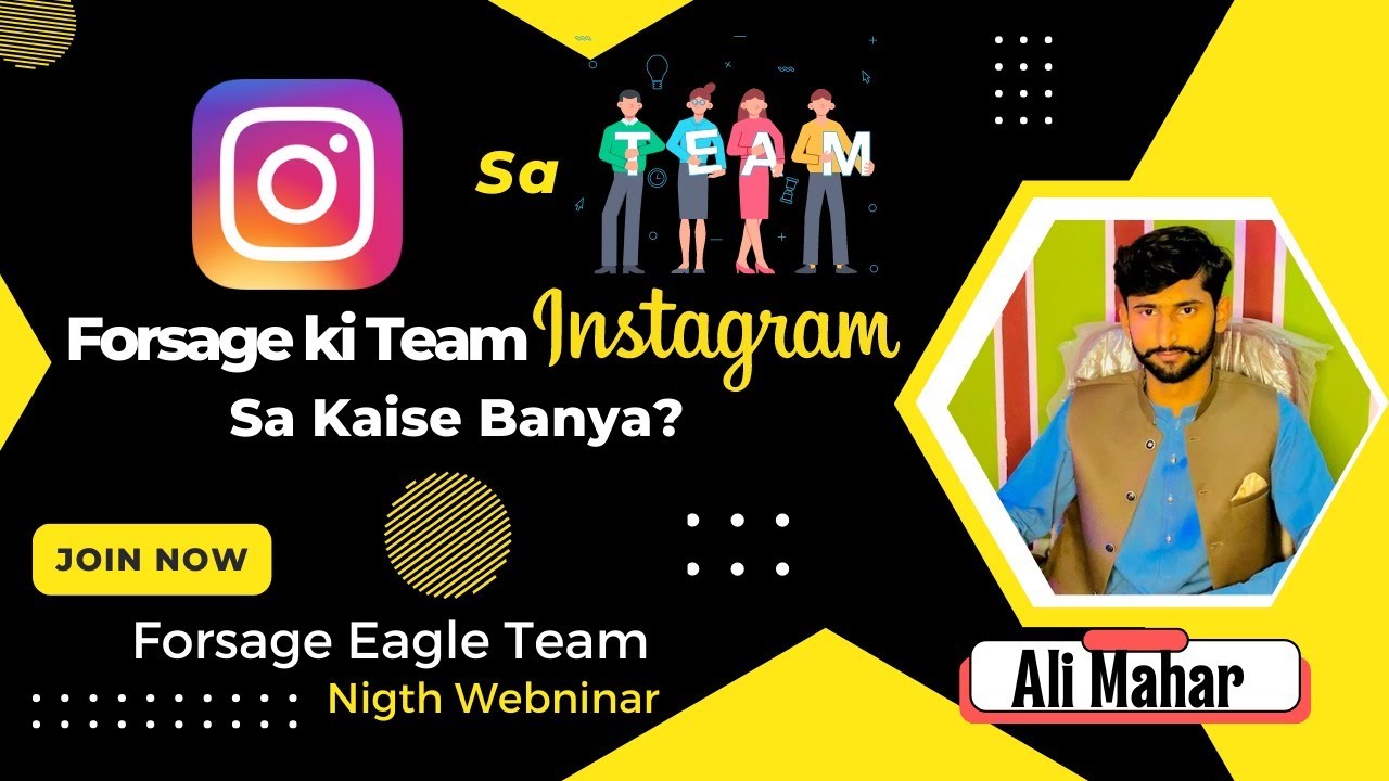Forsage ki Team Instagram sa kiysa Banyan | Instagram Pr post Kesy ...