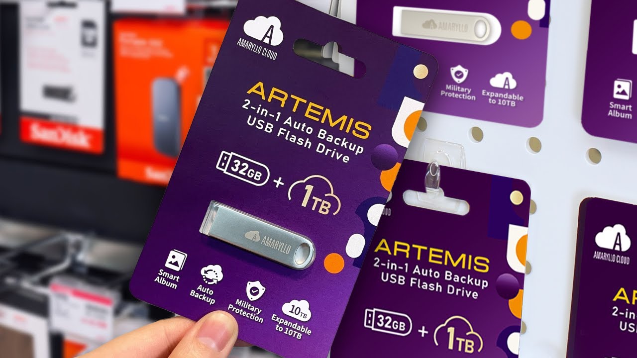 Amaryllo Artemis | High-performance pocket-size flash drive with ...