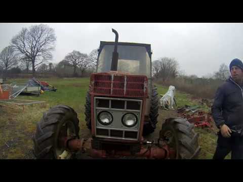 Started My International 784 Tractor - YouTube