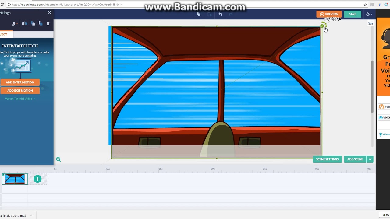 How To Make a Car Backround In GoAnimate - YouTube