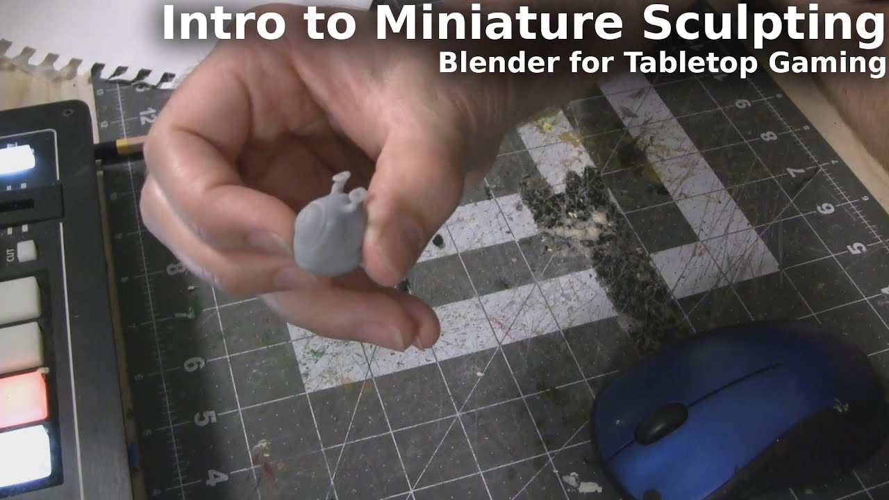 Introduction to the Miniature Sculpting Workflow for Blender - Blender ...