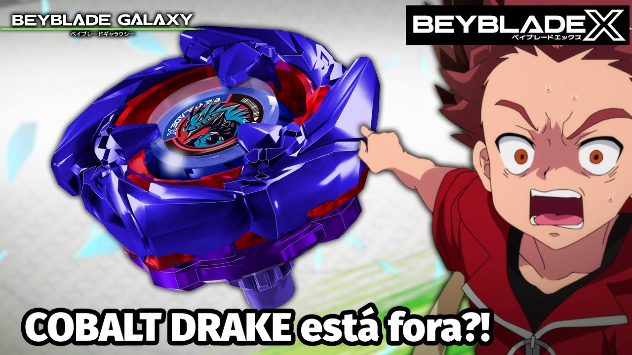 COBALT DRAKE 4-60F sai do Rare Bey Get no Japão! [Beyblade X] - YouTube