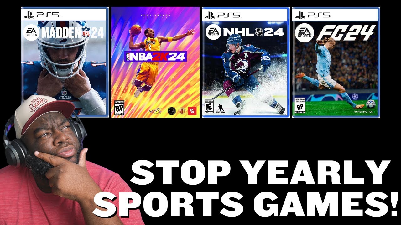 Can we stop yearly Madden, NBA 2K, NHL and EA FC updates?! - YouTube