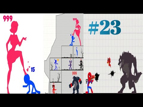 Stick Fight Endless Battle Gameplay!! Stick Hero Mighty Tower Wars ...