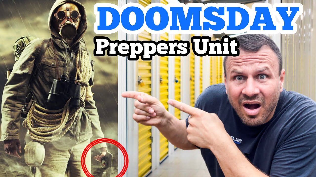 DOOMSDAY PREPPER STASH Found / I Bought Abandoned Storage Unit Opening ...
