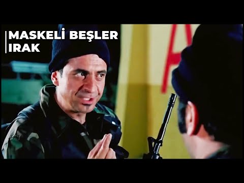 Maskeli Beşler Irak - Bak Bahattin Abi Kapıyı Çalalım Diyelim ki | Türk Komedi Filmi