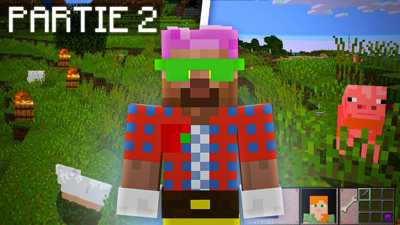 L'HISTOIRE d'un JEU plein de SECRETS (Minecraft) - Partie 2 - YouTube