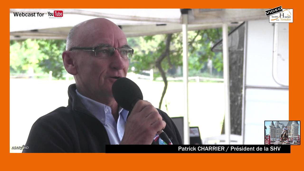 Patrick CHARRIER nouveau président de la SHV - YouTube