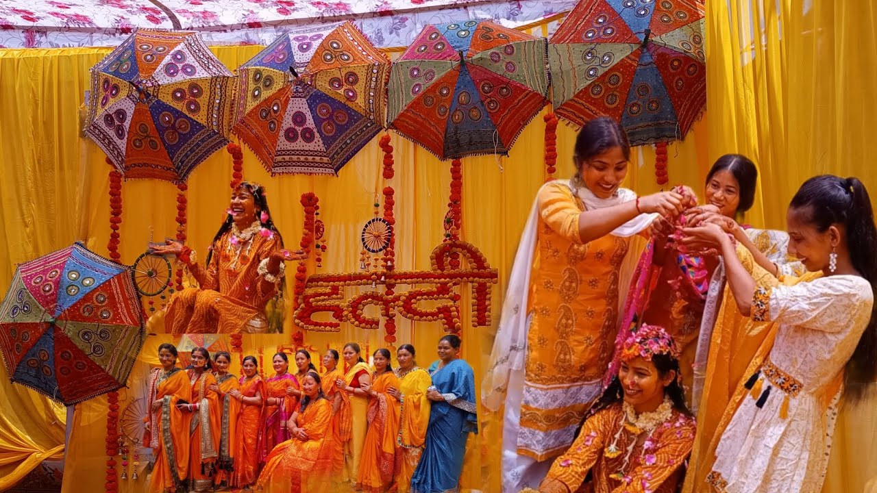 HALDI FUNCTION VLOG | RITIKA ki shadi (part 3) ️ - YouTube