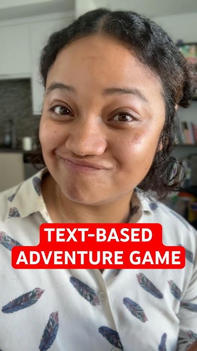 Text-Based Adventure Game - YouTube
