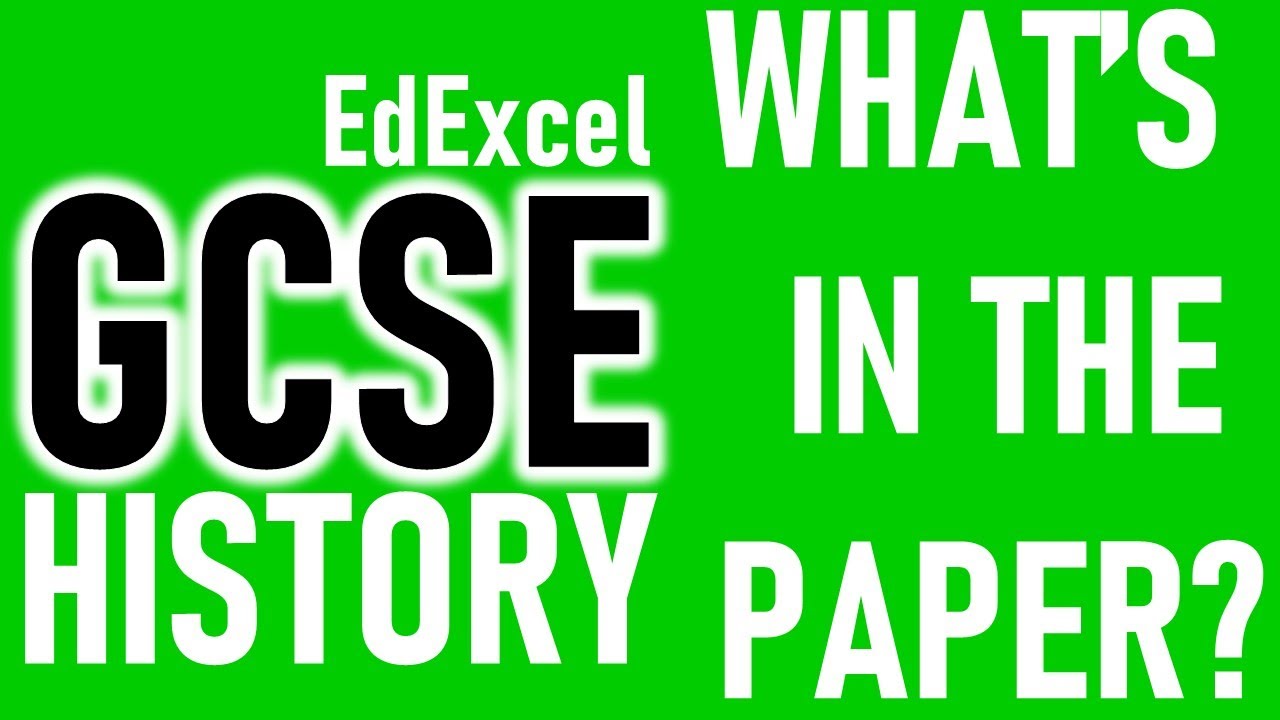 EdExcel GCSE History what s In The Paper YouTube edexcel-gcse-history-what-s-in-the-paper-youtube