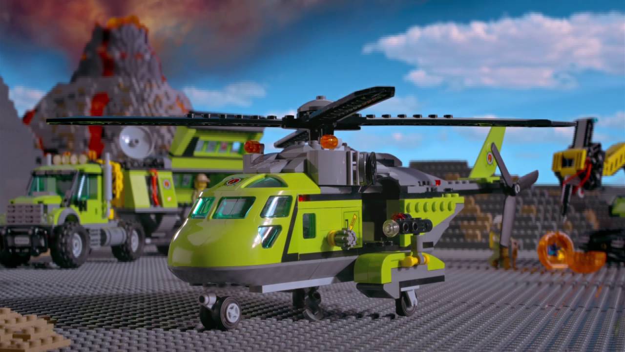 Los exploradores del volcán Spot principal - LEGO City - (MX) - YouTube