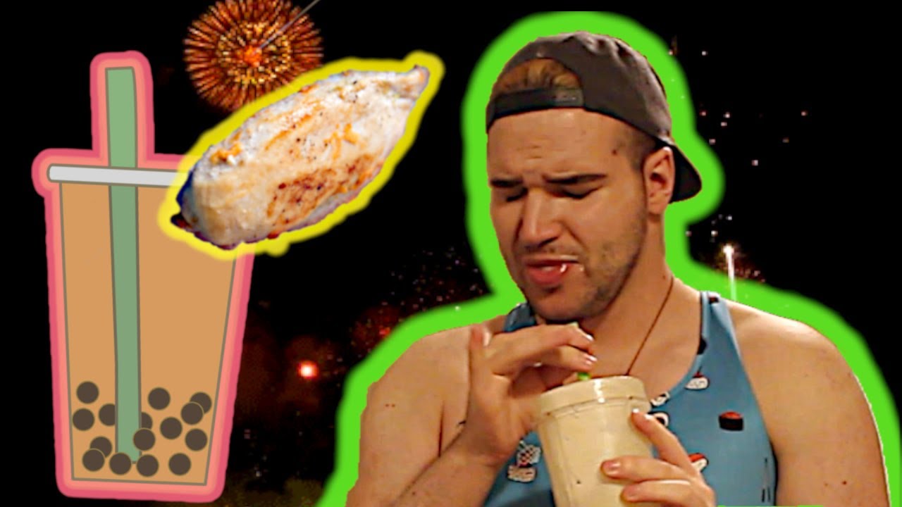 How to make (and drink) Chicken Milk Tea | #FRAPPEFRIDAY - YouTube
