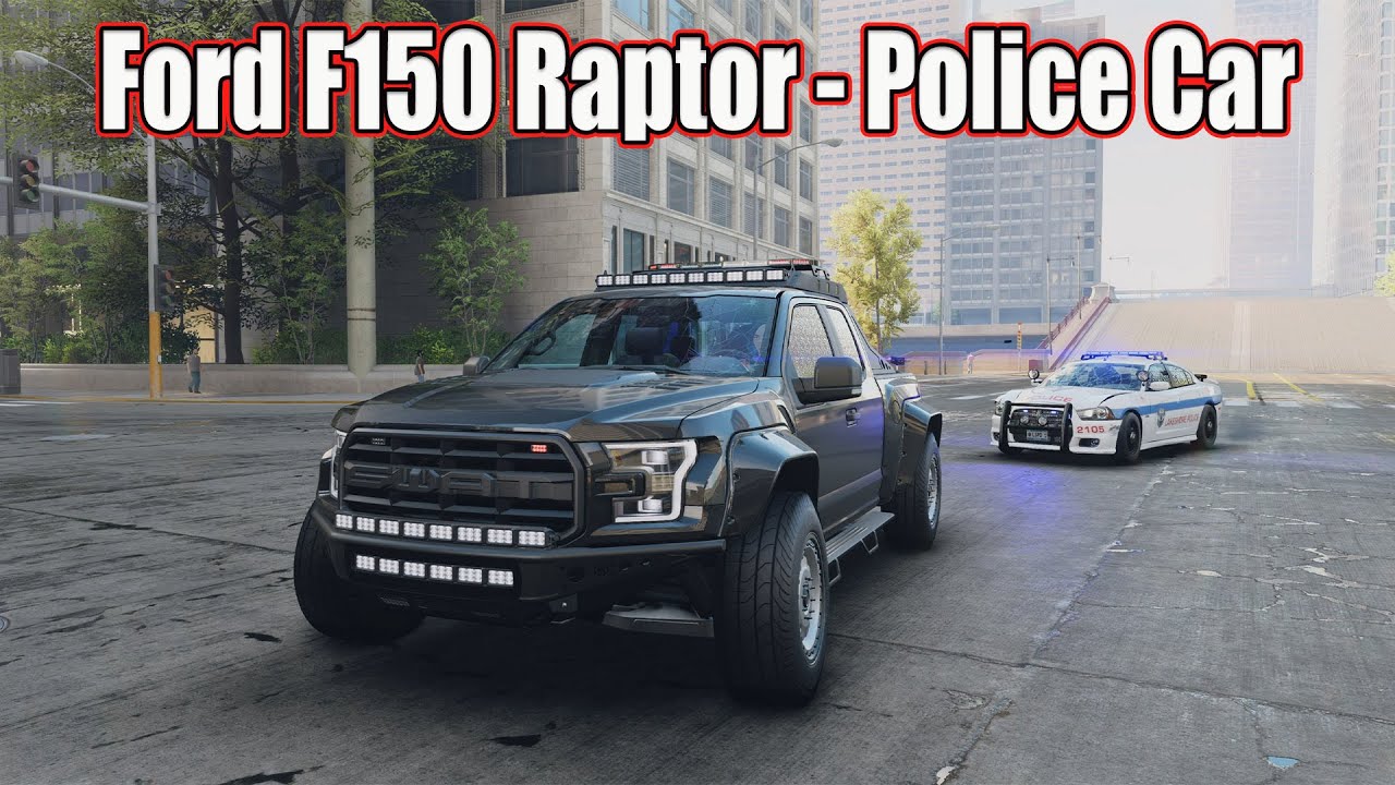 Need For Speed Unbound Police Car - Ford F150 Raptor - Cop Car in NFS ...
