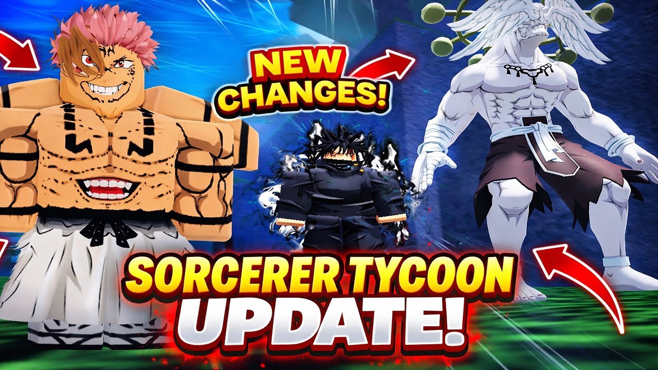 NEW Mahoraga Awakening & Sukuna Changes! Sorcerer Tycoon Update - YouTube