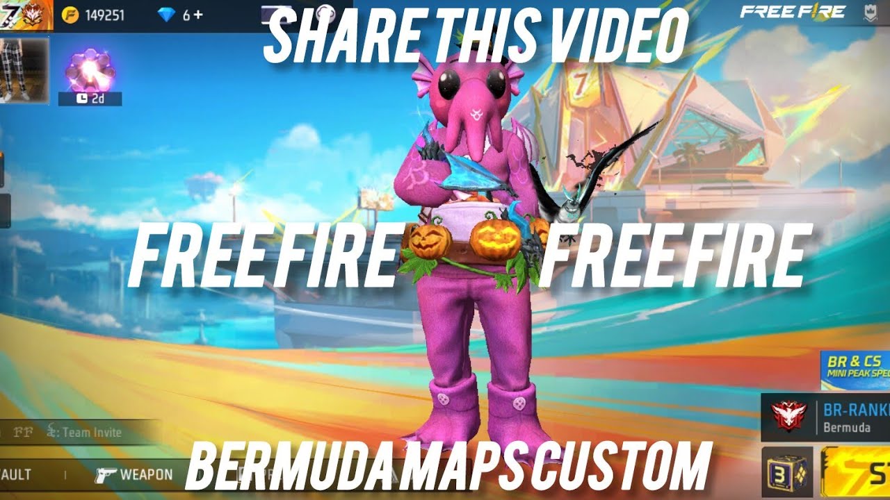 FREE FIRE BR CUSTOM BERMUDA MAP 🗺️ || TKM GAMER YT #freefire #viral # ...