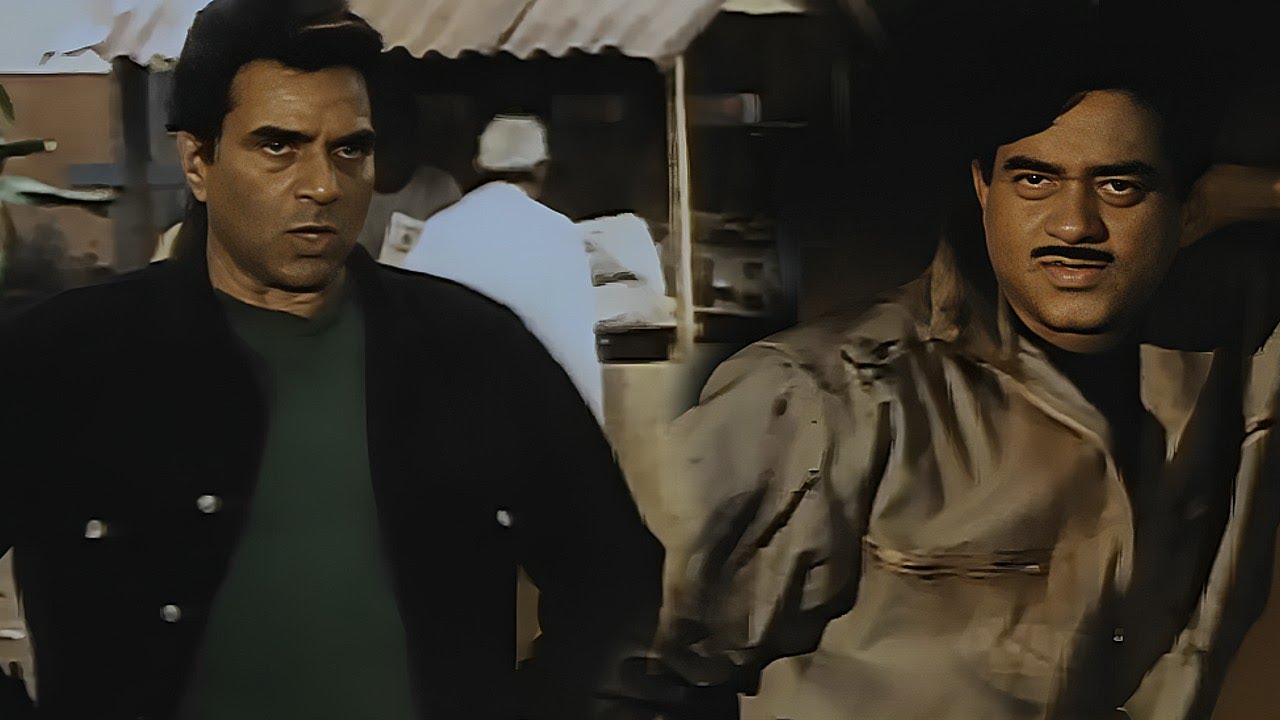 Dharmendra और Shatrughan Sinha का जबरदस्त फाइट सीन | Bollywood Action ...