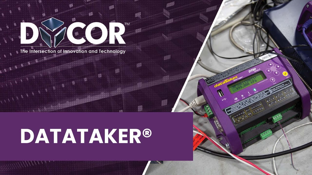 DataTaker for General Purpose and Specialized Data Acquisition - YouTube