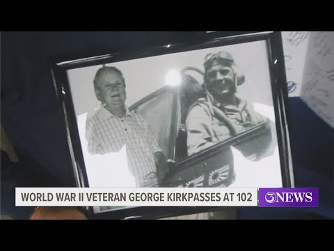World War II veteran George Kirk dies at 101 - YouTube