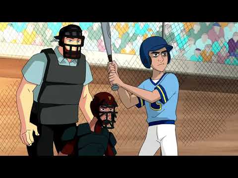 XLR8 crash baseball game in Ben 10 ||  Ben 10 Episode 36  ||