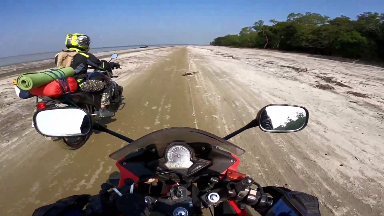 Kuakata Sea Beach || কুয়াকাটা সমুদ্র সৈকত || Lebur chor || Beach Ride ...