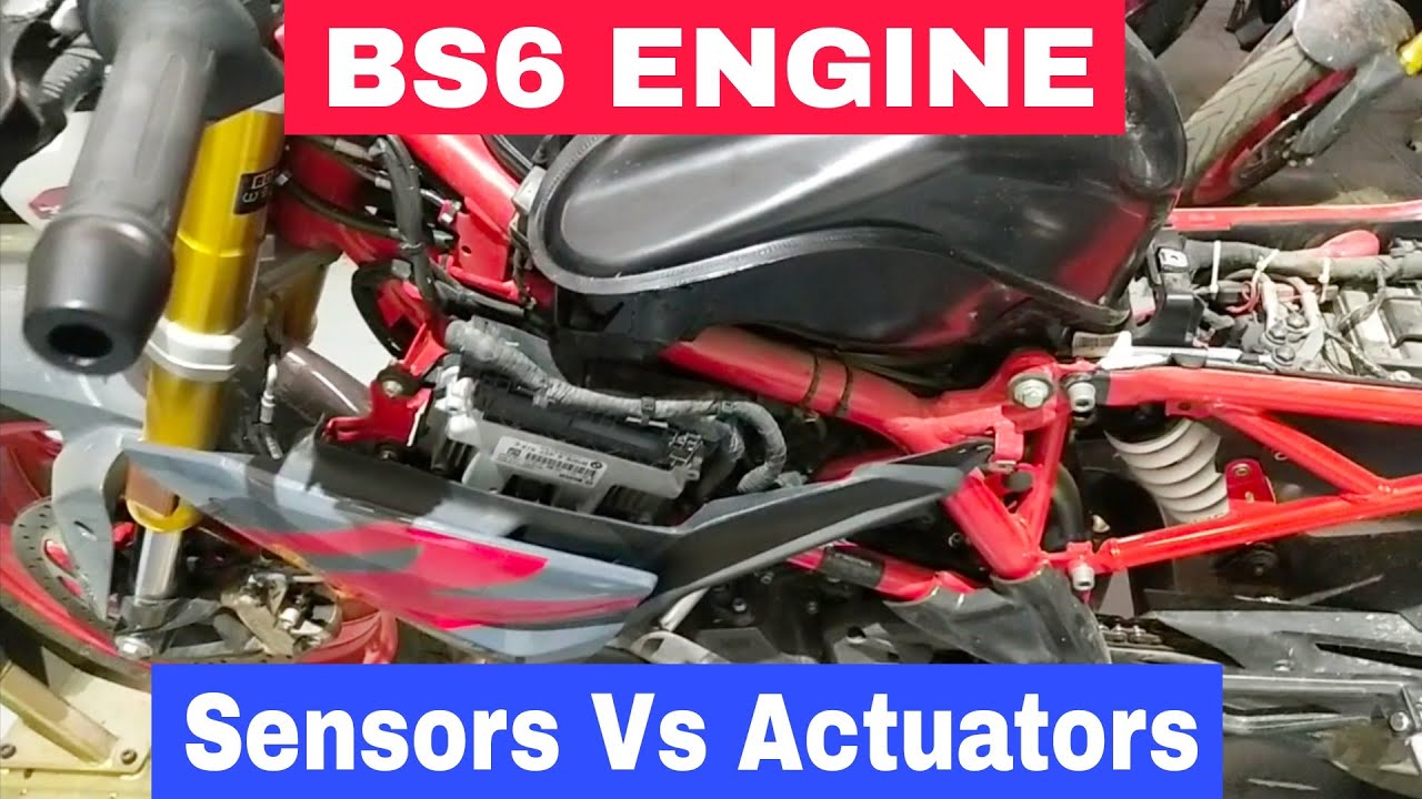 What Do Sensors & Actuators Do In A BS6 Engine? | Relation Between ...