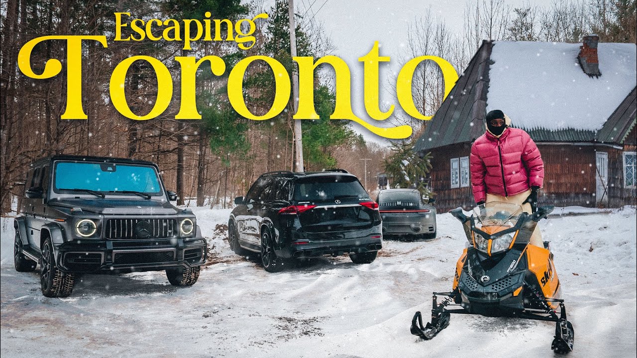 I Took A Weekend Trip To The Cabins - Break From Toronto! - YouTube