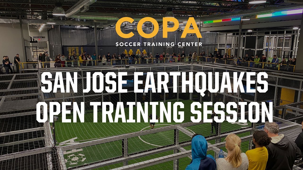 San Jose Earthquake - Open Training Session @copastc - YouTube
