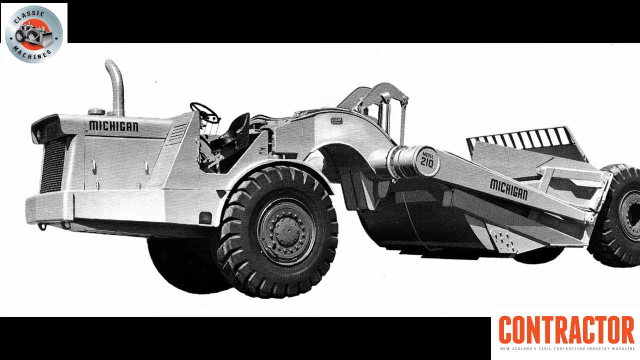 Classic machines: The Michigan Scraper range - YouTube