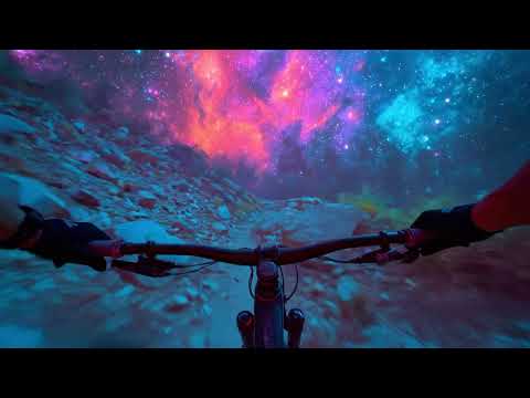Hypnotic Bicycle POV Ride 🚴‍♂️ Psytrance Cycling Through Surreal Worlds
