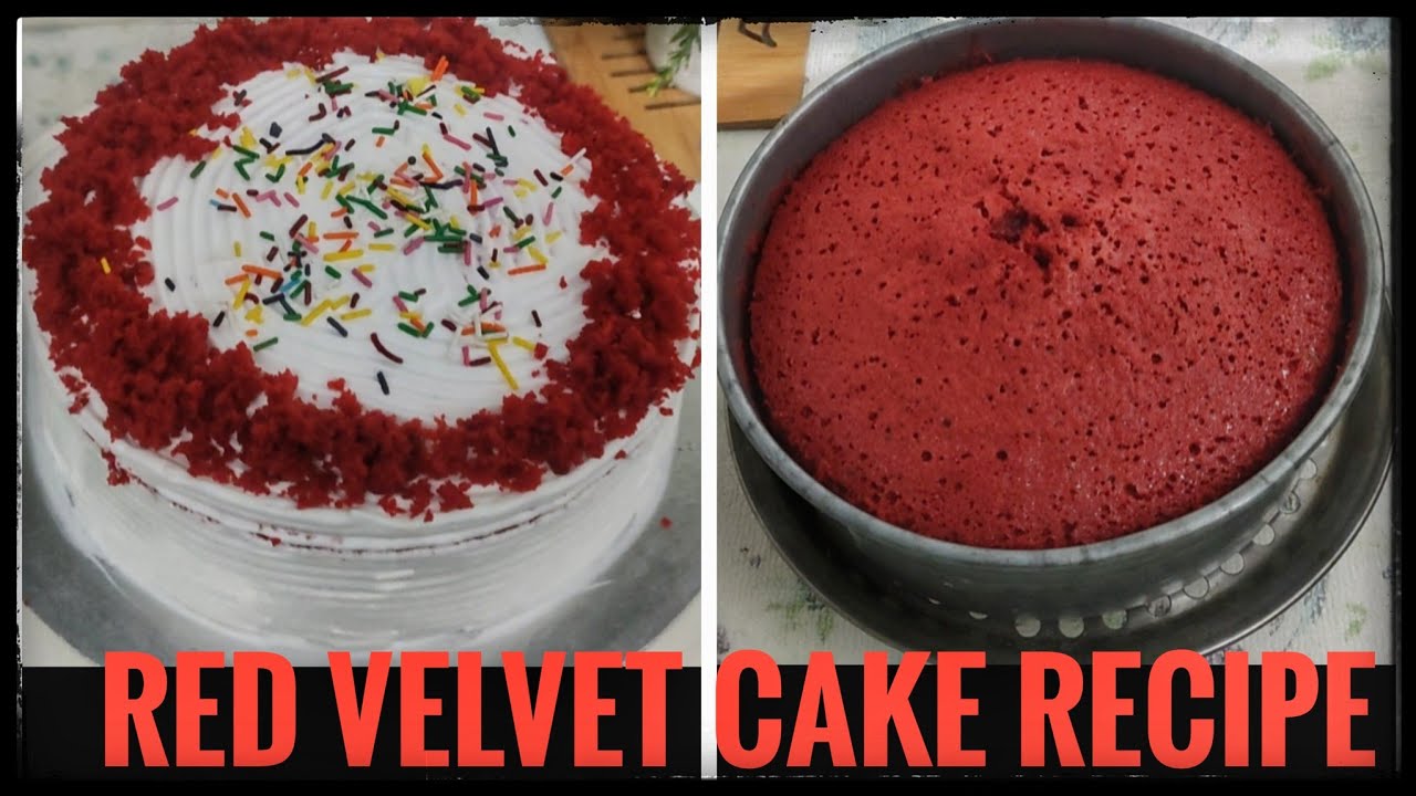 Red Velvet Cake Recipe | Without Butter | Soft And Velvety Texture ...