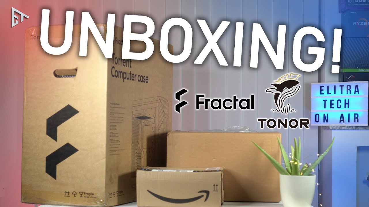 Unboxing! Fractal Design e microfono Tonor TC30 con test audio! - YouTube