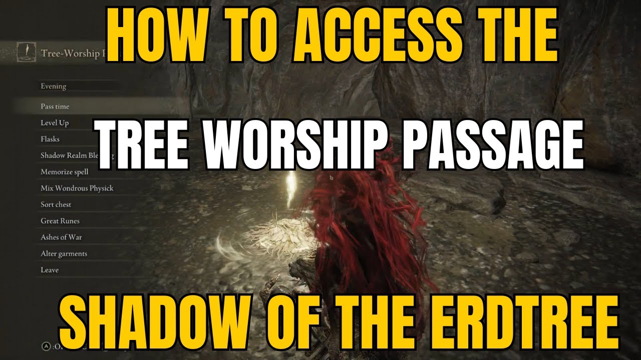 Shadow of the Erdtree: How to access the Tree Worship Passage - YouTube