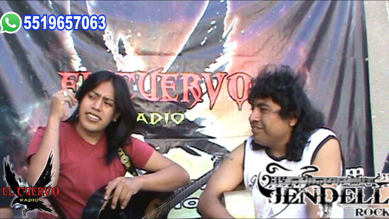 Jendell La Entrevista P 4 En El Cuervo Rock Radio - YouTube