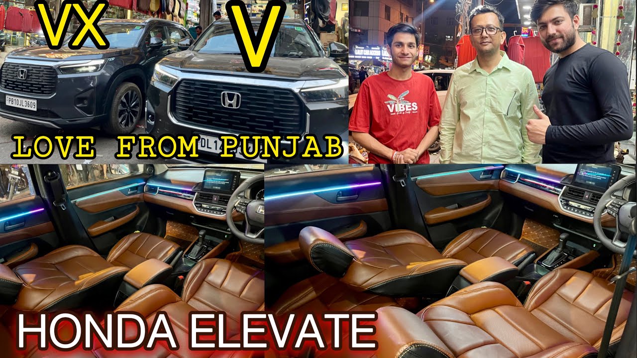 Honda Elevate V and VX Modification 2024 Elevate Modification 2024 | Elevate Genuine Accessories ...