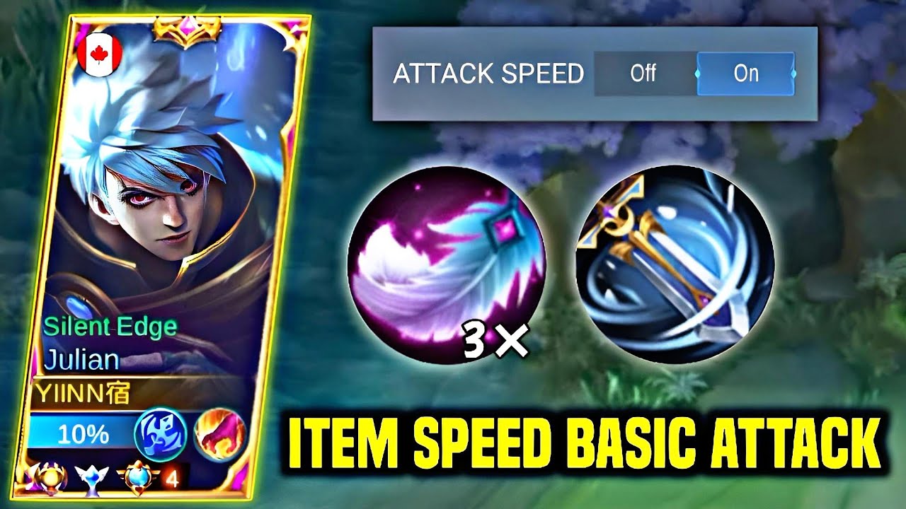 JULIAN PAKAI BUILD INI BASIC ATTACK JADI KENCENG BANGET! | TOP GLOBAL ...