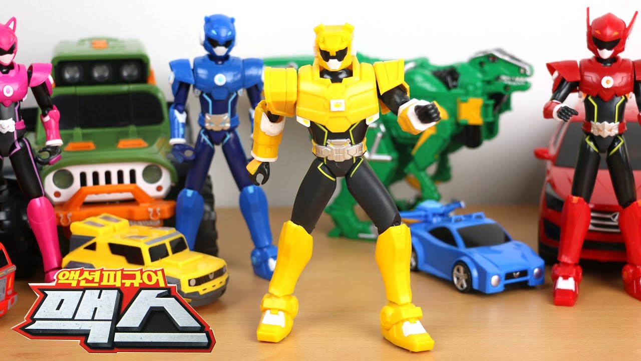 미니특공대 맥스 최강전사 특공트랜스 또봇K 헬로카봇 파워레인저 다이노포스 장난감 맥스 개봉기 Mini Force TOBOT ...