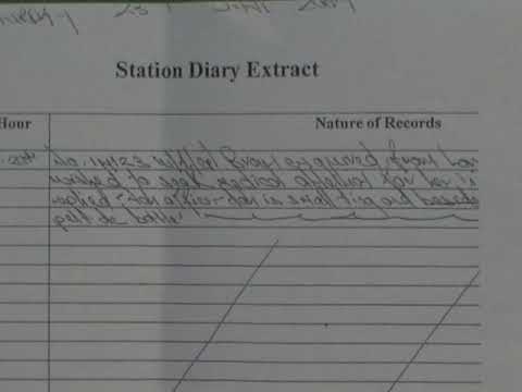 Station Diary Extract Reyes 1 - YouTube
