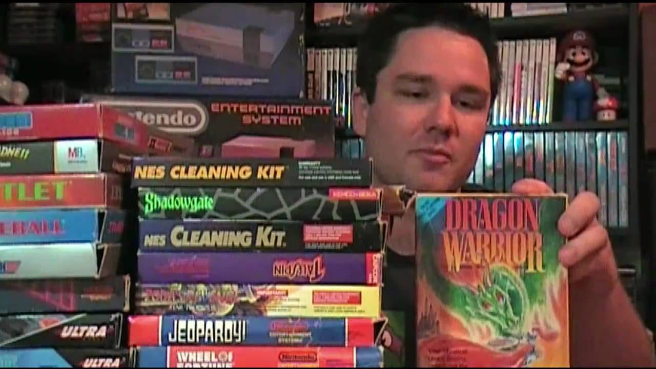 My Boxed Nintendo NES Collection - YouTube
