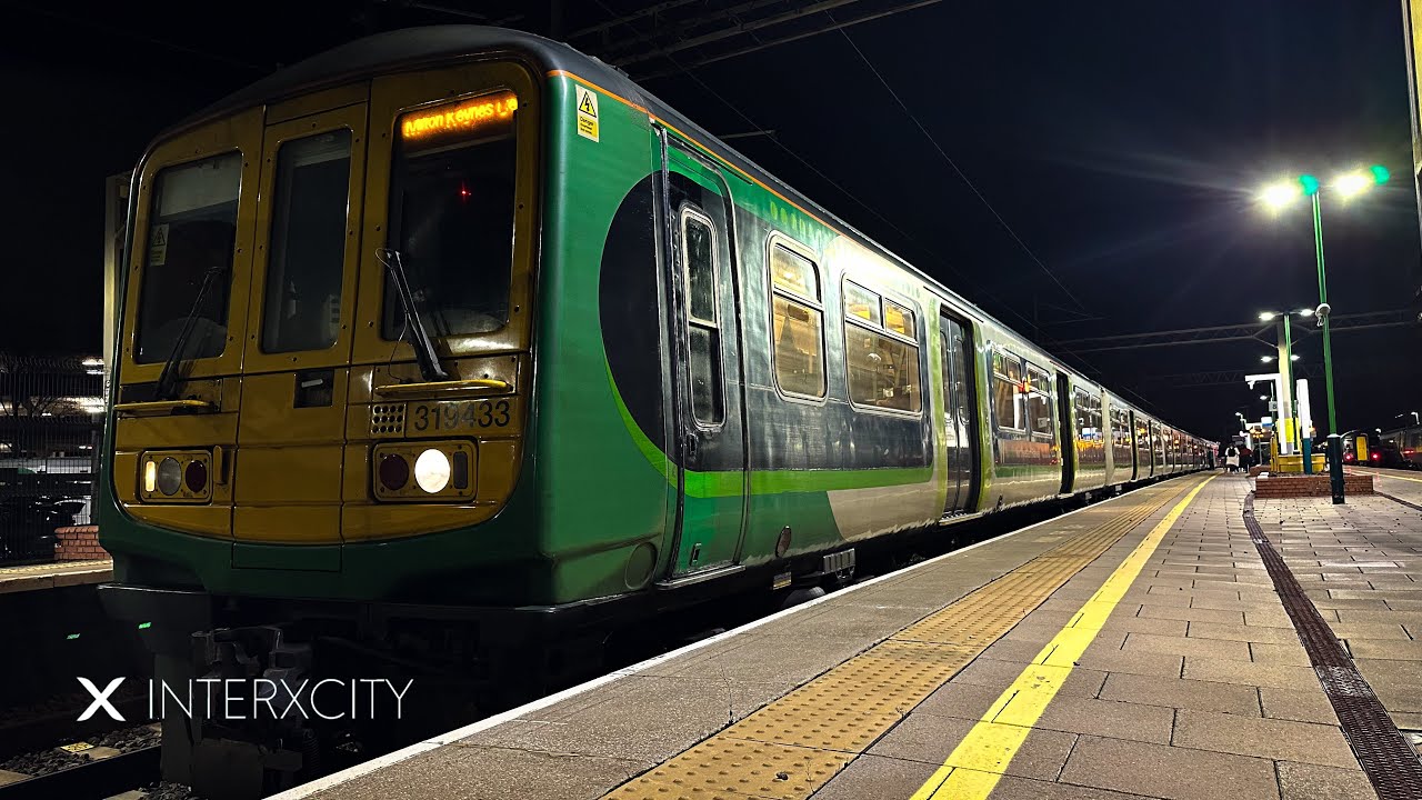 LNWR | The last of the Class 319 - YouTube