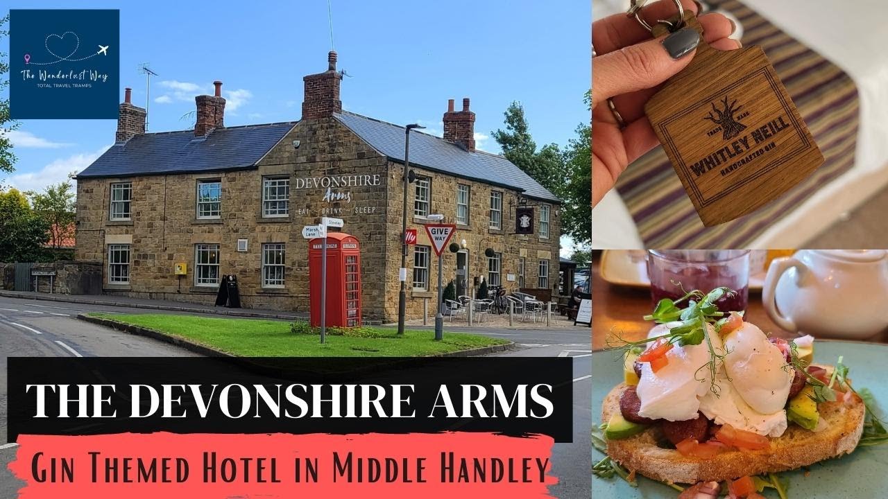 Gin Themed Hotel - Devonshire Arms Middle Handley - Review - YouTube