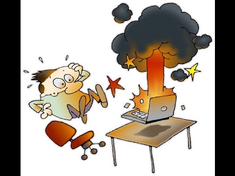 How to crash a computer Like a boss! - YouTube