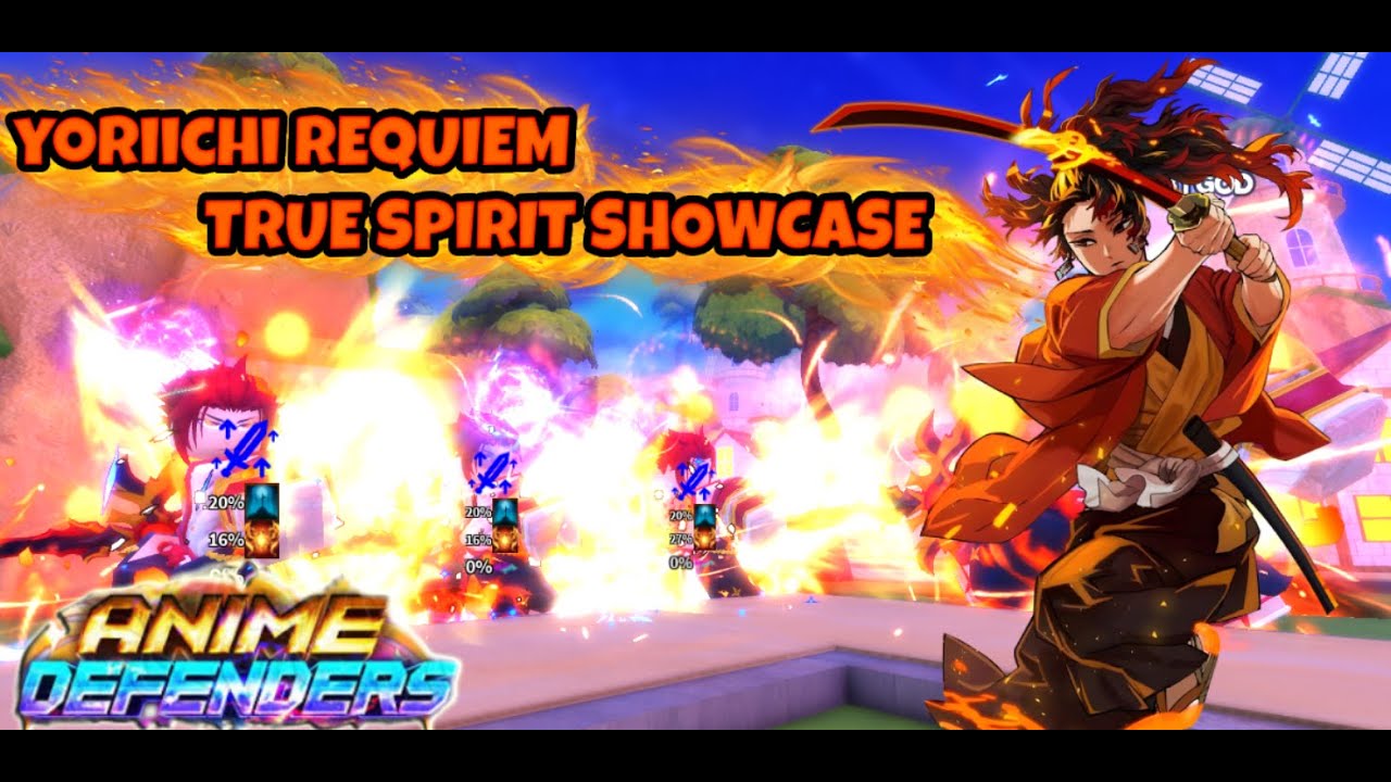 SOLAR OVERLORD REQUIEM TRUE SPIRIT | ANIME DEFENDER 🌀 - YouTube