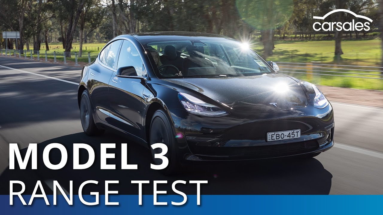 Tesla Model 3 Range Test | carsales - YouTube