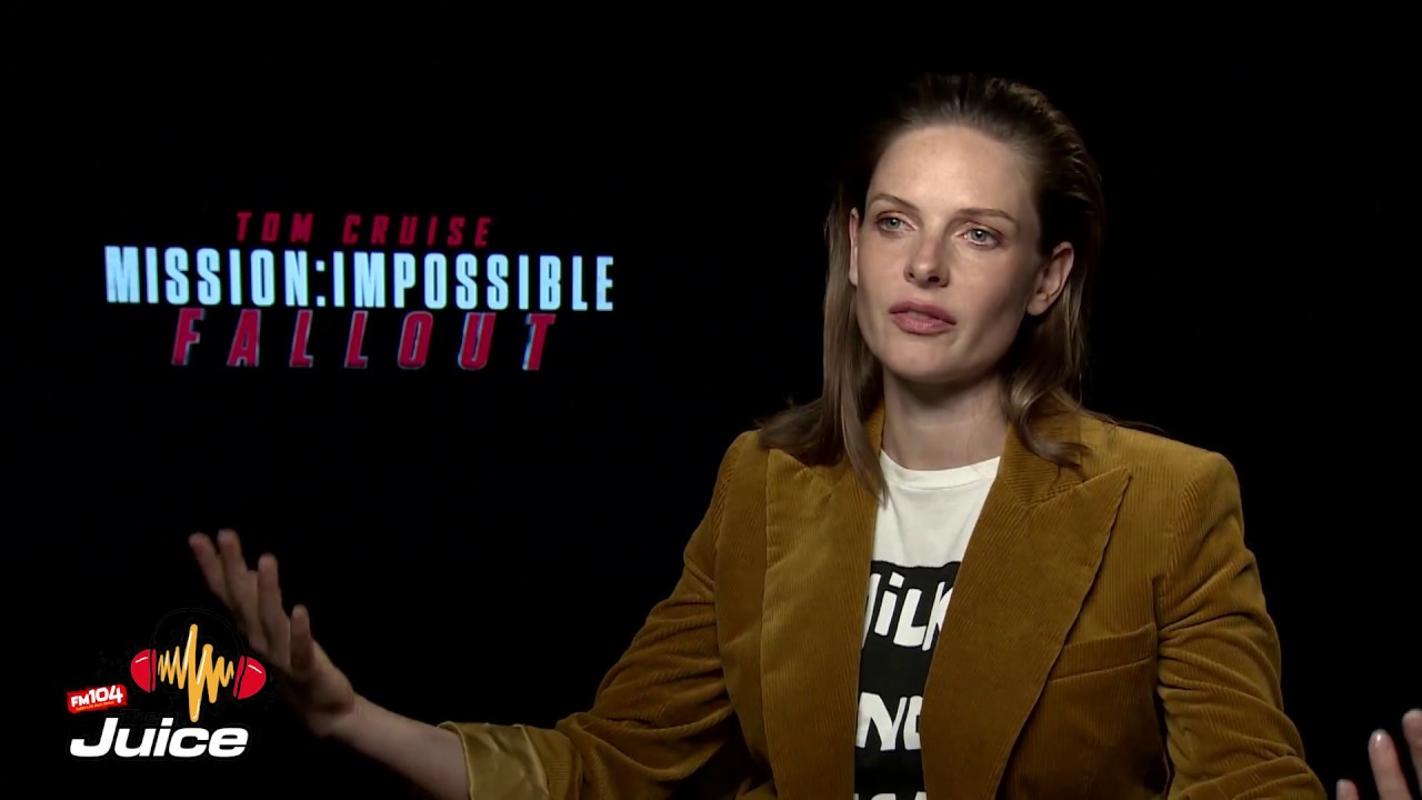 Mission: Impossible Rebecca Ferguson Interview - YouTube