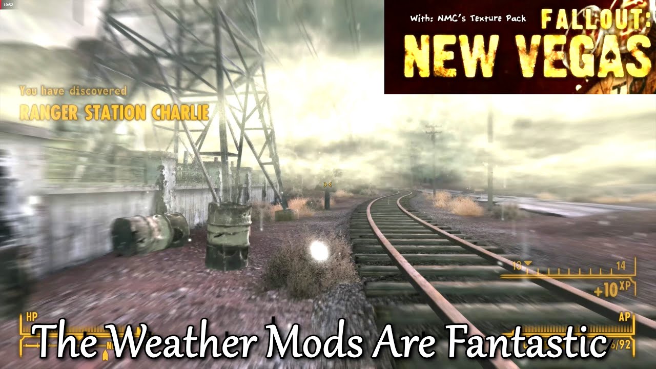 Fallout: New Vegas- Modded 4K- No Commentary- The Weather Mods are Very ...