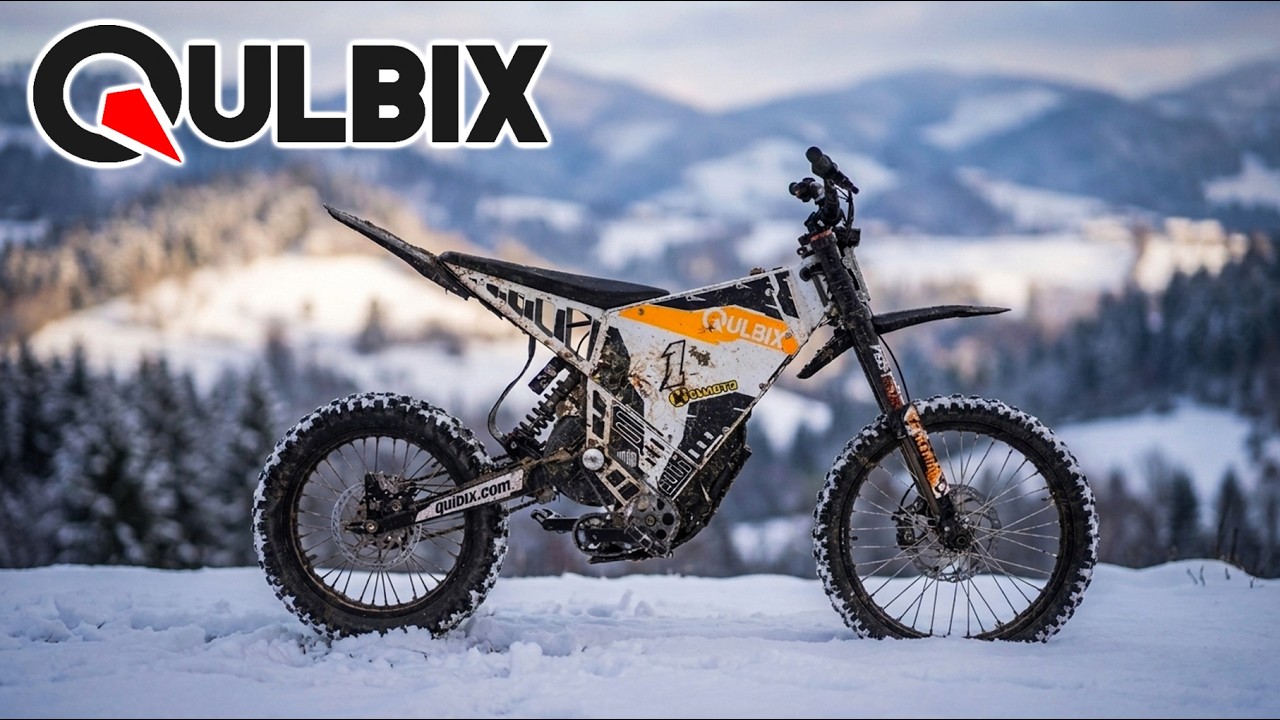 World's most SILENT Electric Dirt Bike: QULBIX 140MD - YouTube
