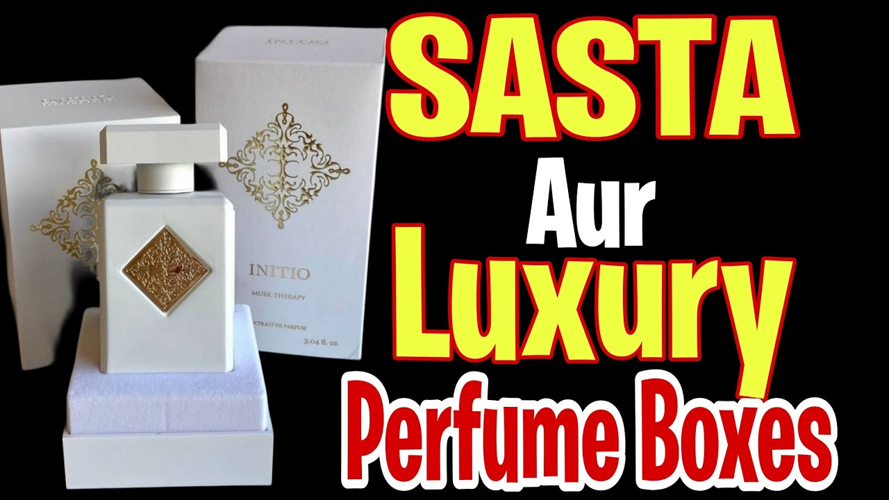 How to Make Perfume Boxes | Perfume Boxes in Pakistan | Luxury Empty ...