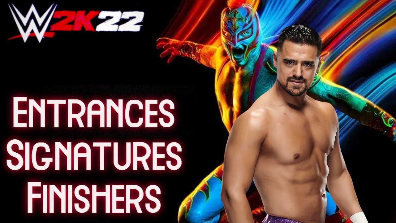 WWE 2K22 Entrances/Signatures/Finishers: Angel Garza - YouTube